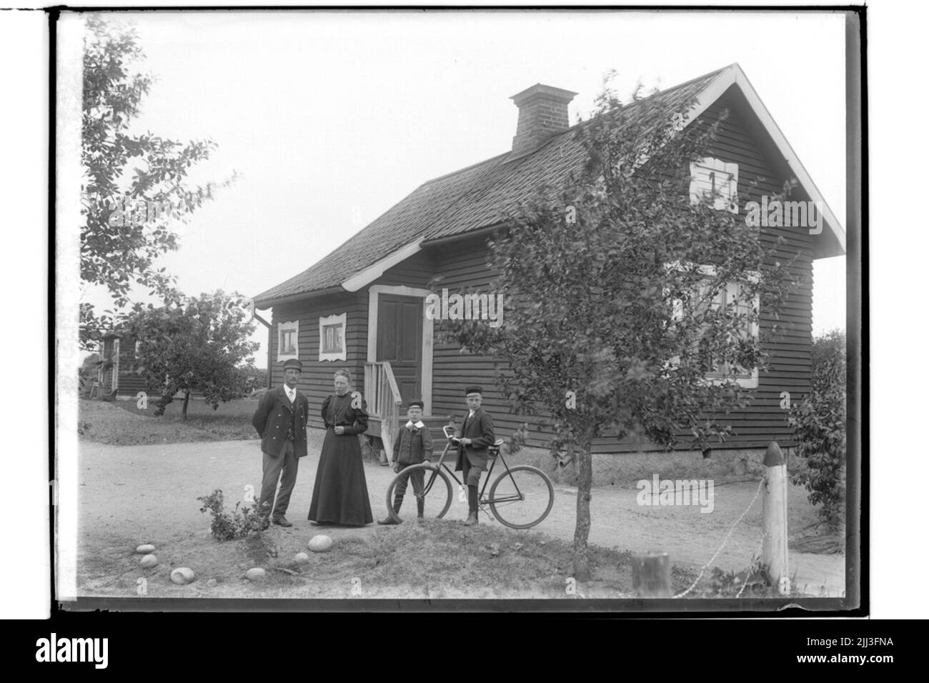 Track family Black and White Stock Photos & Images - Alamy