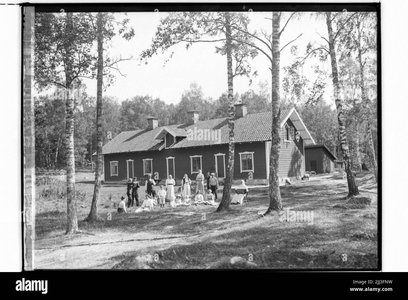 Steninge Castle, Statbostaden, Old Nybygget, Enengings residential ...