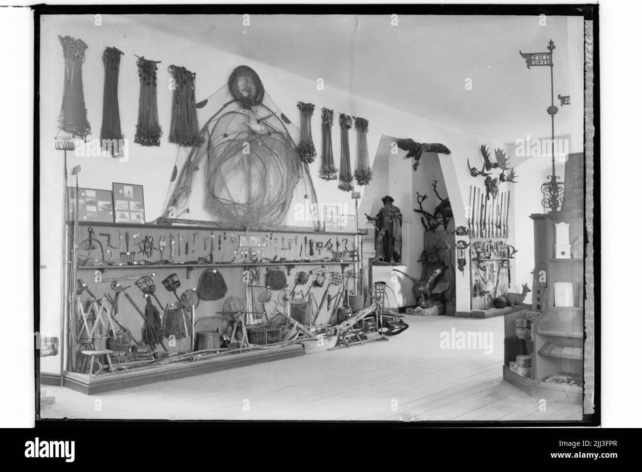 Örebro County Museum, Castle.Hugo Hedbergfiskeri Department, Fisk Gear ...