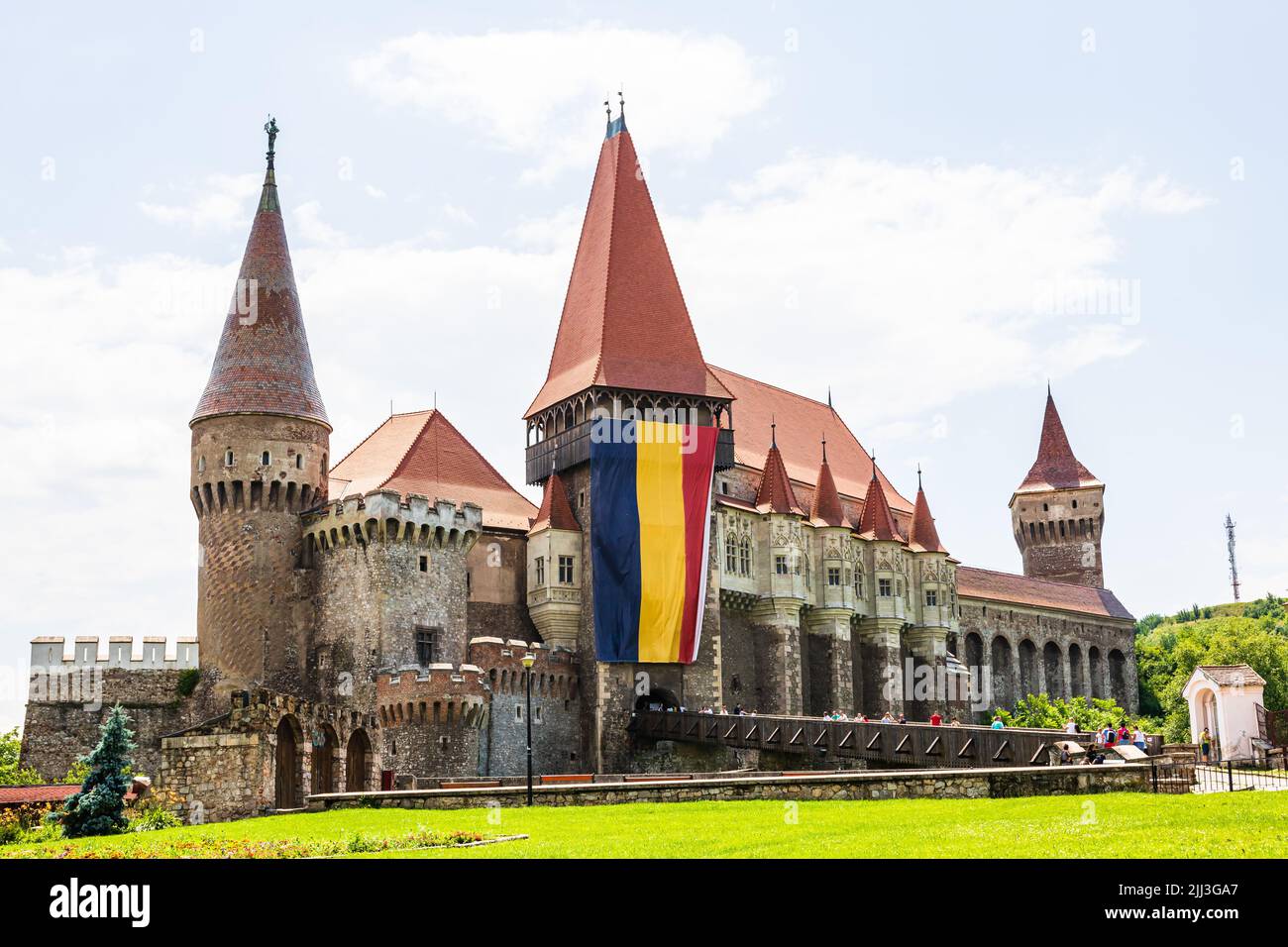 Corvin Castle,or Hunyad Castle is a gothic castle located in ...