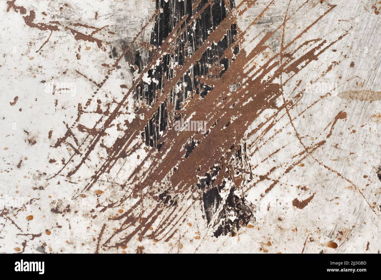 Metal old scratched texture abstract pattern steel background white ...