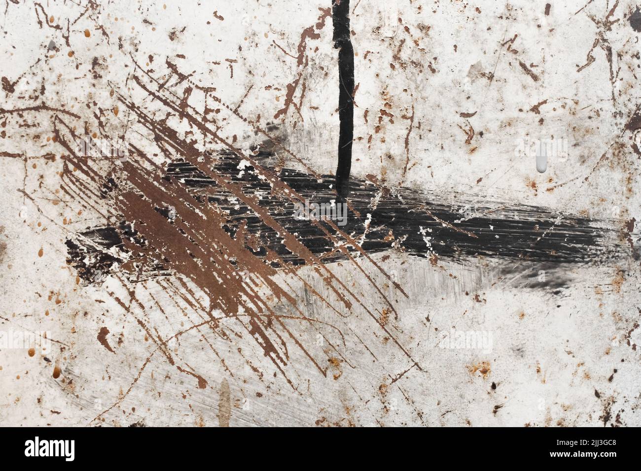 Metal old scratched texture abstract pattern steel background white ...