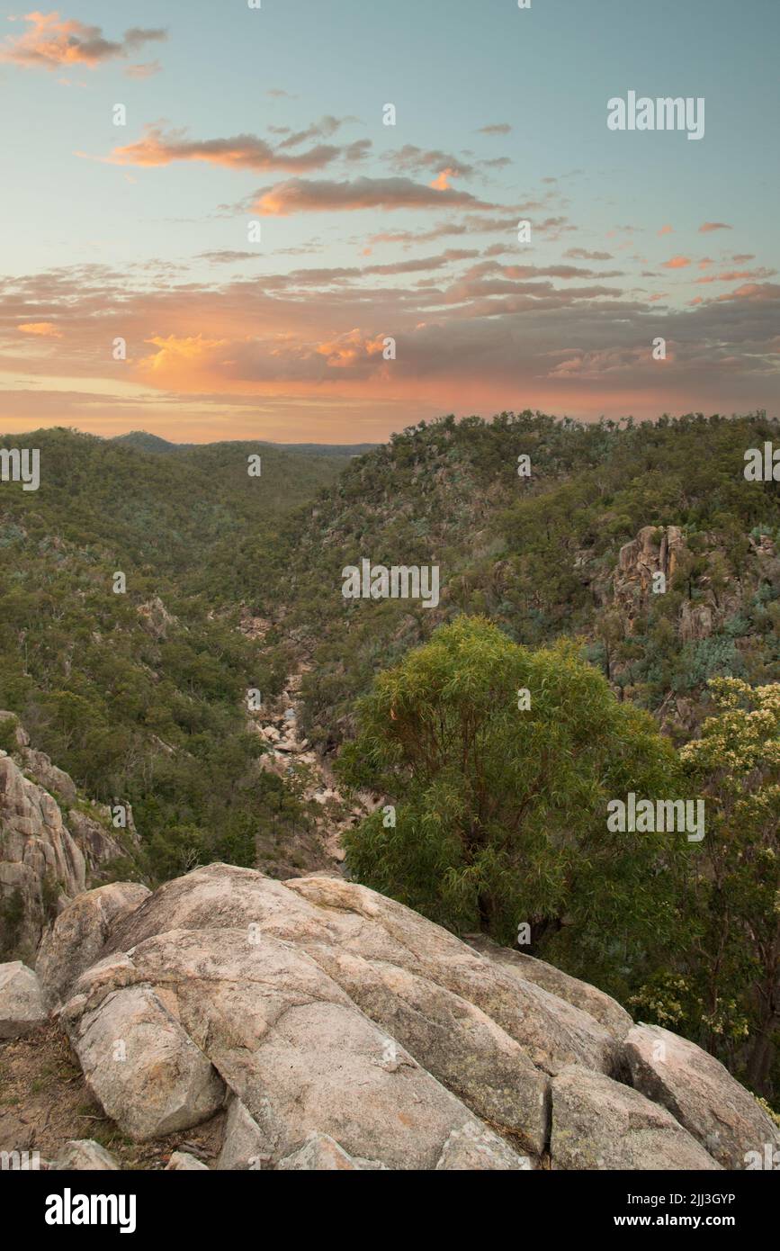 Iconic Australian landscape views in Queensland, Australia Stock Photo ...