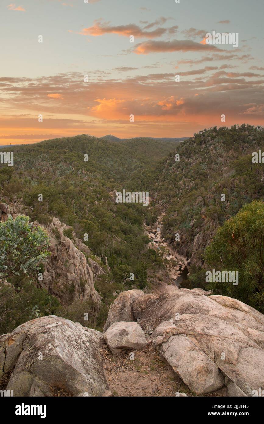 Iconic Australian landscape views in Queensland, Australia Stock Photo ...