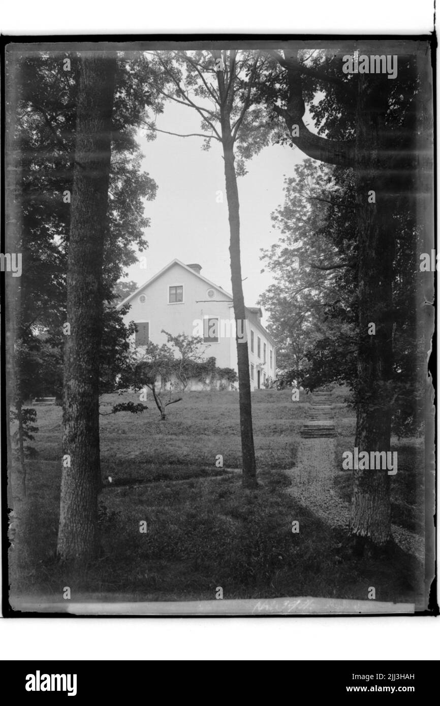 Irvingsholm's mansion, two -storey manor building in wood. Patron St ...
