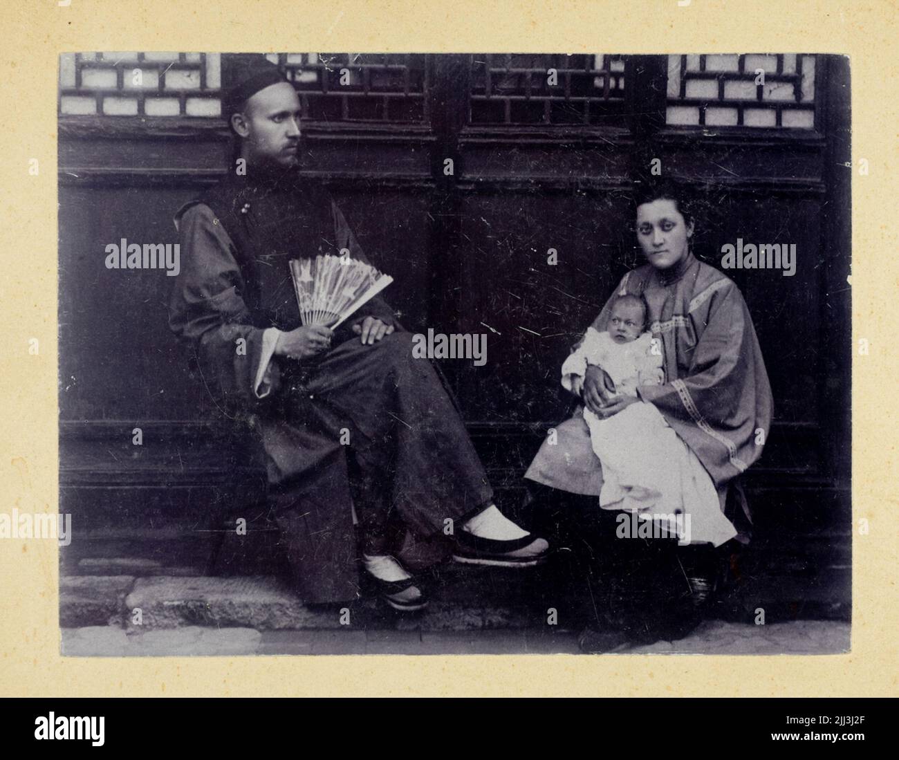 Karl Nordling with Mrs. Sally, born Malmström. Parents to Marta Sjödah ...