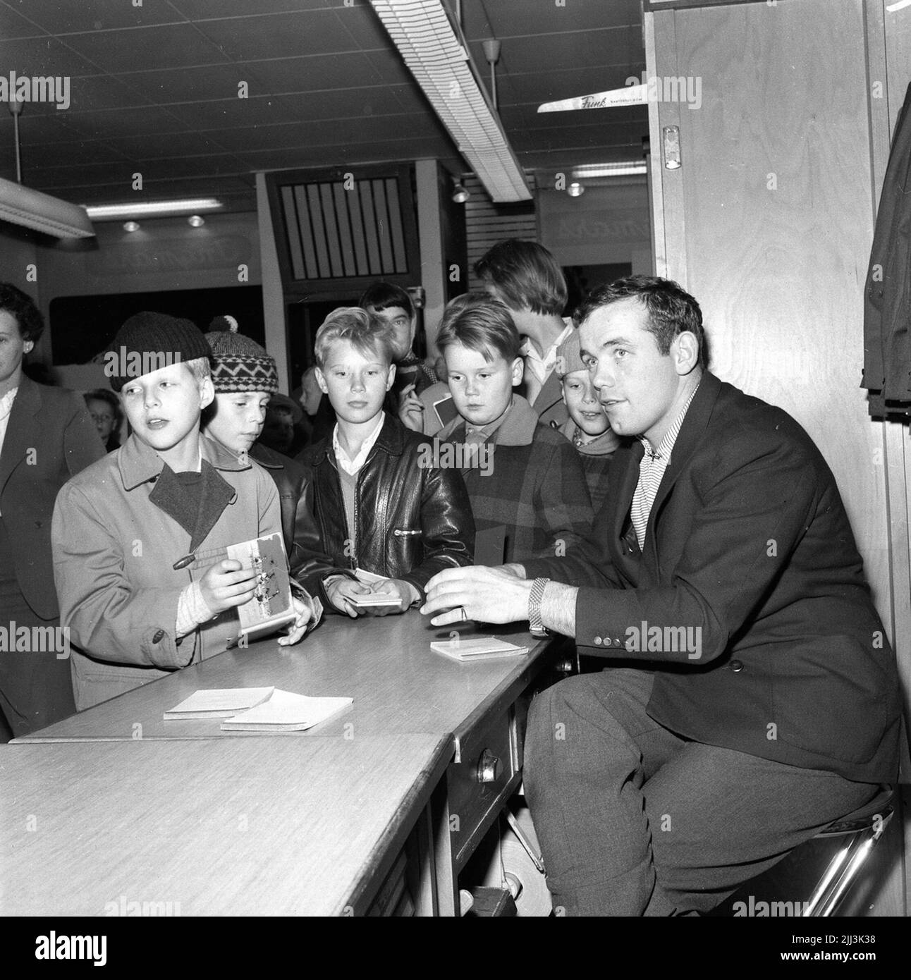 Ingemar Johansson in Örebro. Boy won Ingmar's Slag competition.24 ...