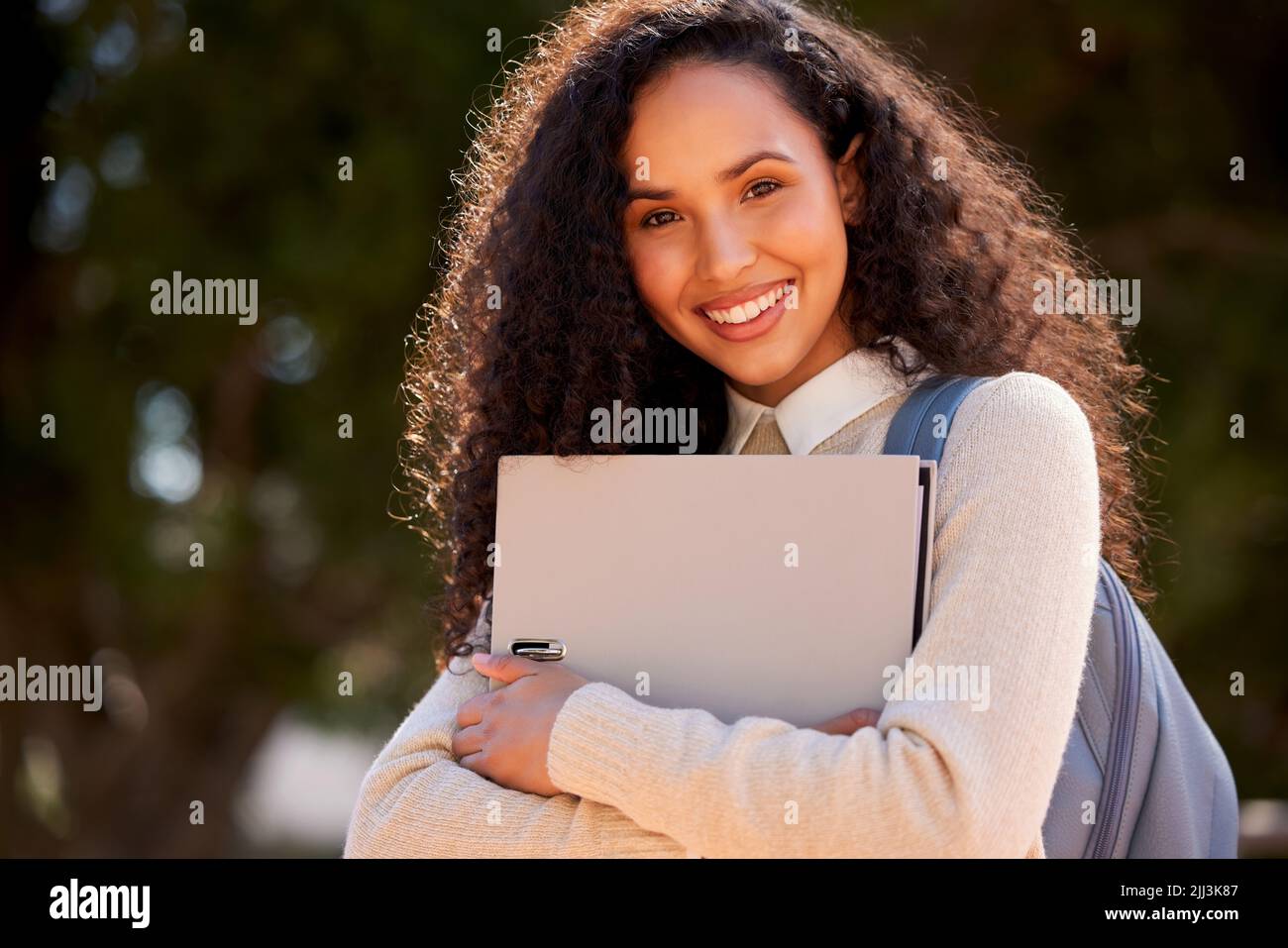 Forward is the only way I know how to move. Portrait of an attractive ...