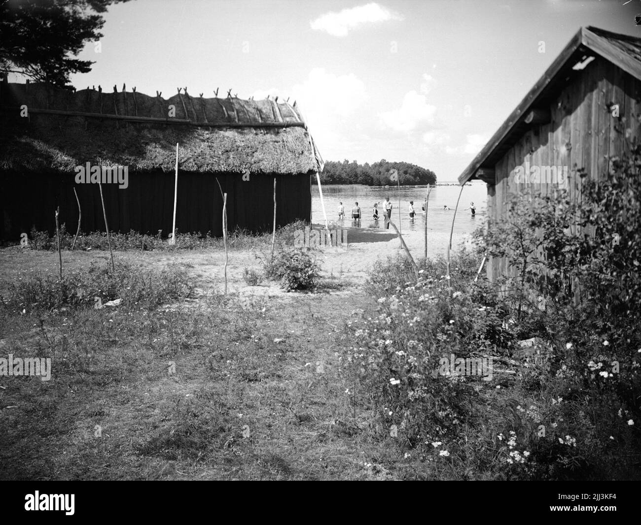 Fishing tools historic Black and White Stock Photos & Images - Alamy