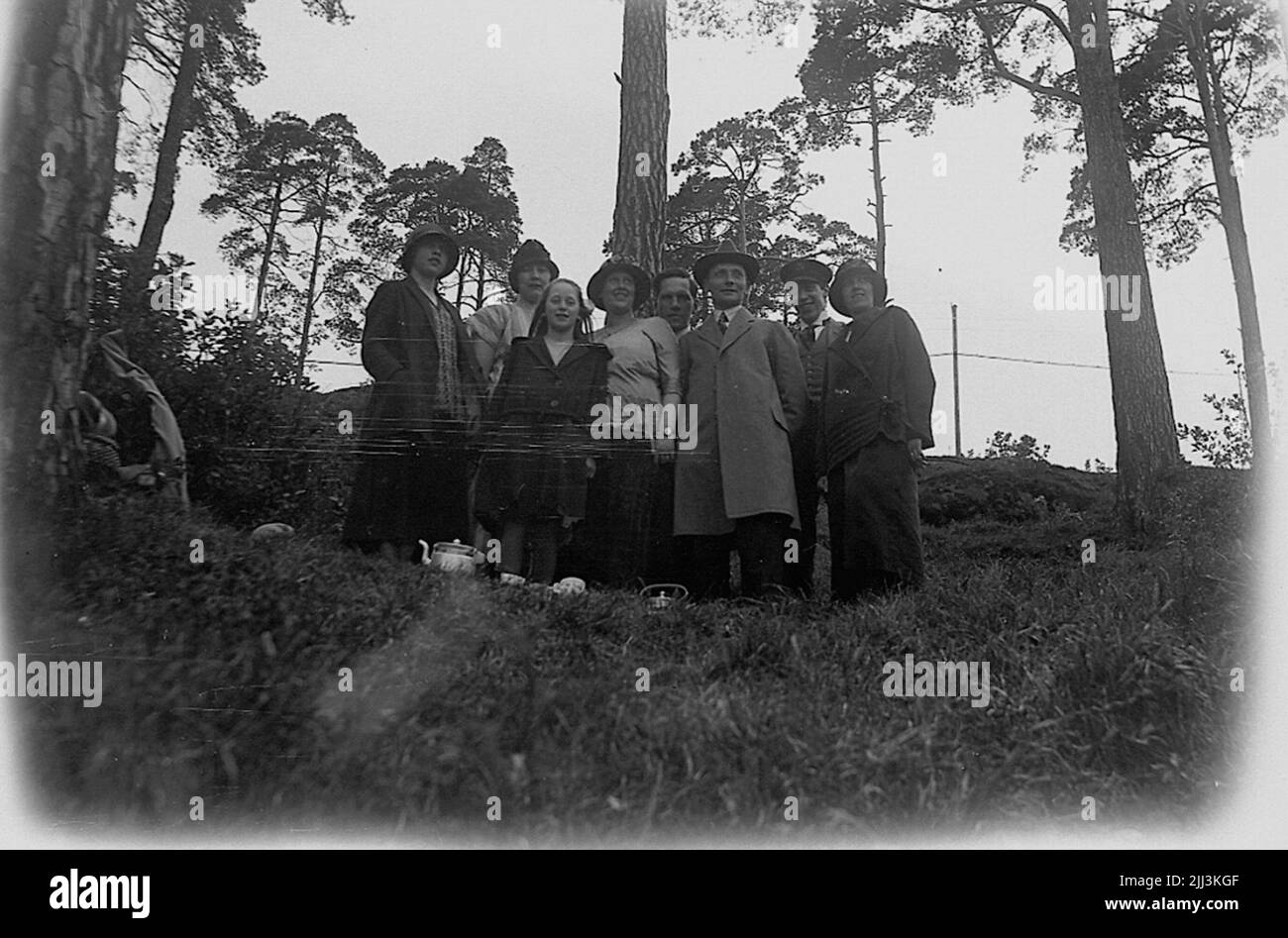 Group of eight men Black and White Stock Photos & Images - Alamy