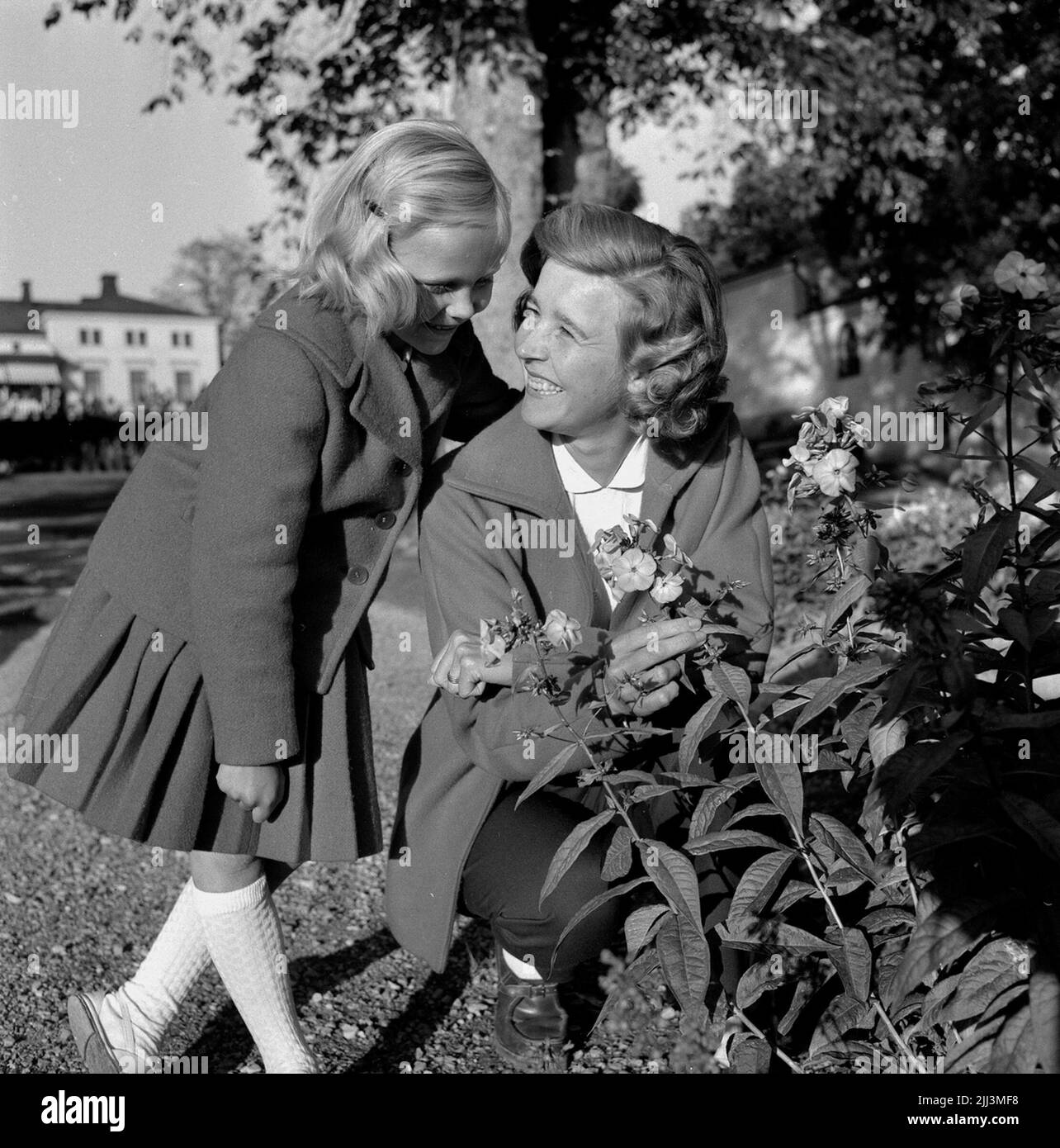 Alice Babs in Lindesberg.august 1956 Stock Photo - Alamy