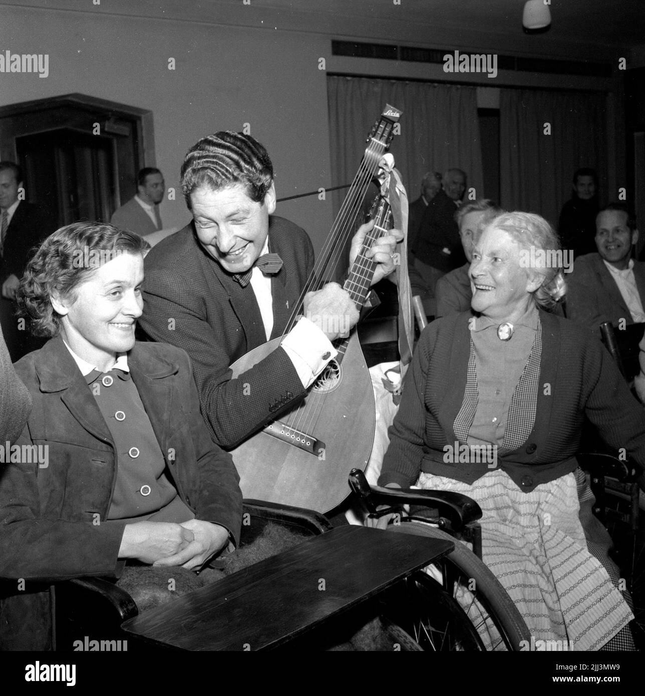 Ellen Dahl roar chronically ill.december 1956 Stock Photo - Alamy