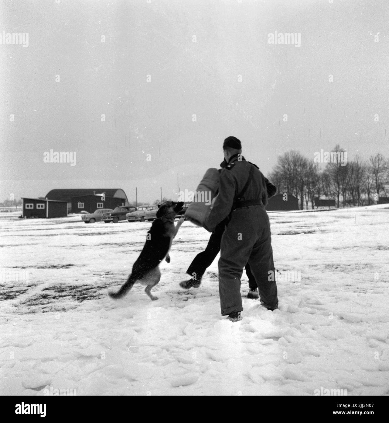 Outdoor day on the airfield.20 December 1957 Stock Photo - Alamy