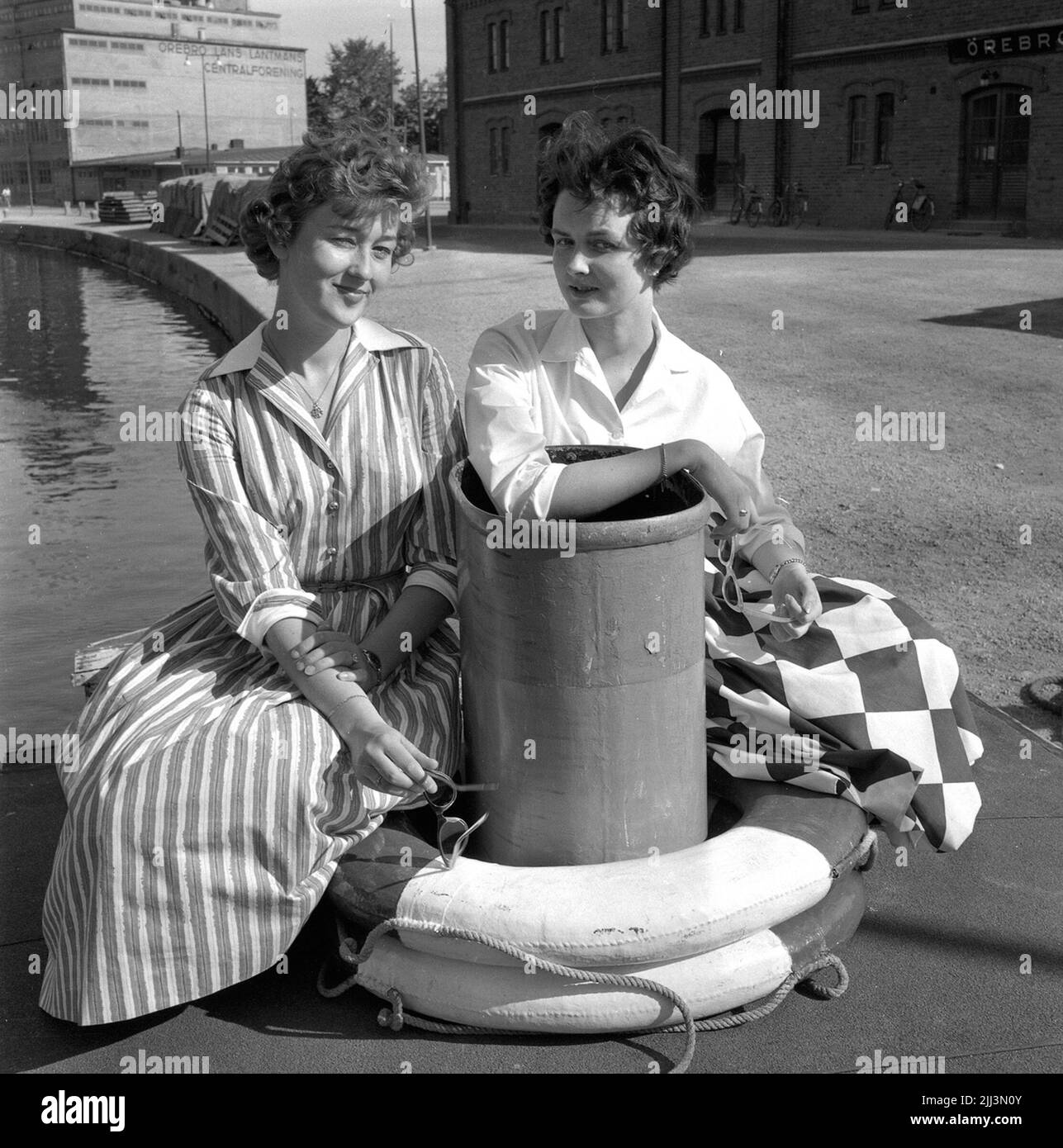 Premiere for Cajsa Warg.9 June 1958 Stock Photo - Alamy