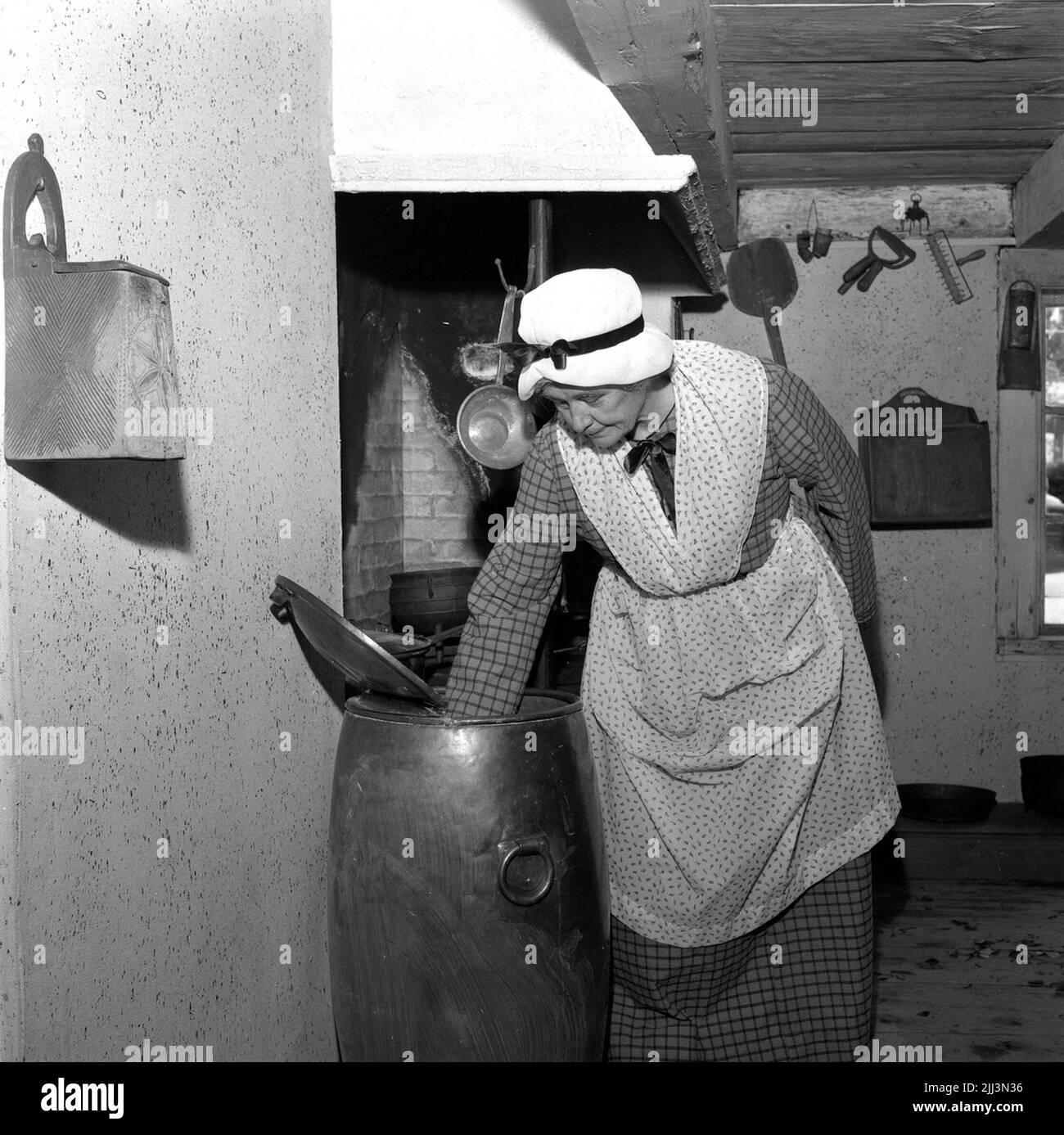 Museum at Lars Bohms Udde.14 June 1958 Stock Photo - Alamy