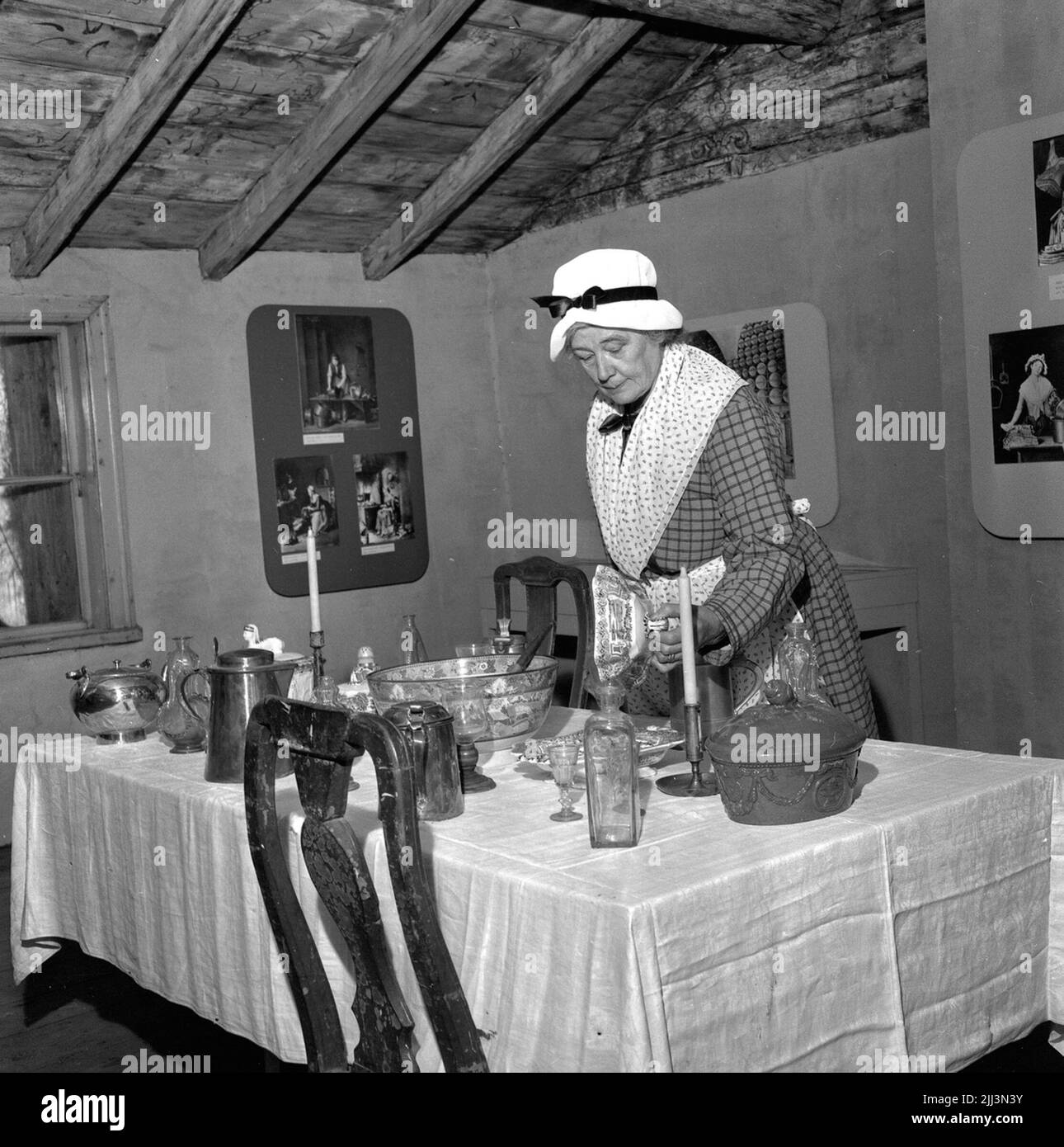 Museum at Lars Bohms Udde.14 June 1958 Stock Photo - Alamy