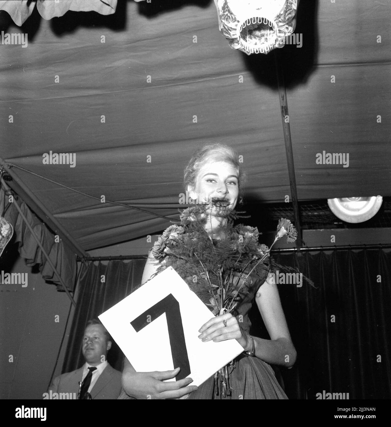 Miss Backfisch, Miss Örebro.29 September 1958 Stock Photo - Alamy