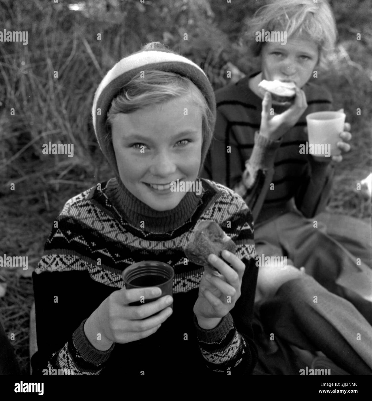 1958 children hi-res stock photography and images - Alamy