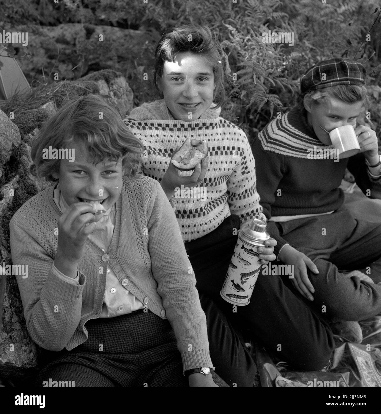 1958 children hi-res stock photography and images - Alamy