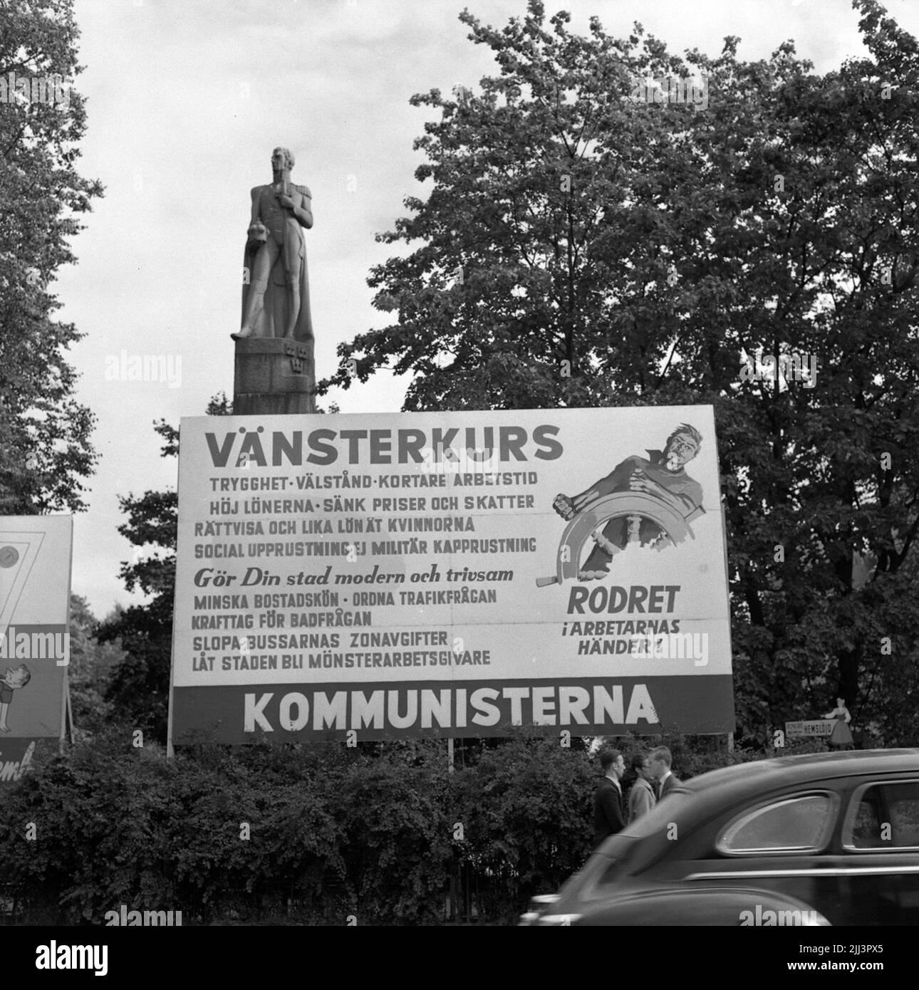 Election poster Black and White Stock Photos & Images - Alamy