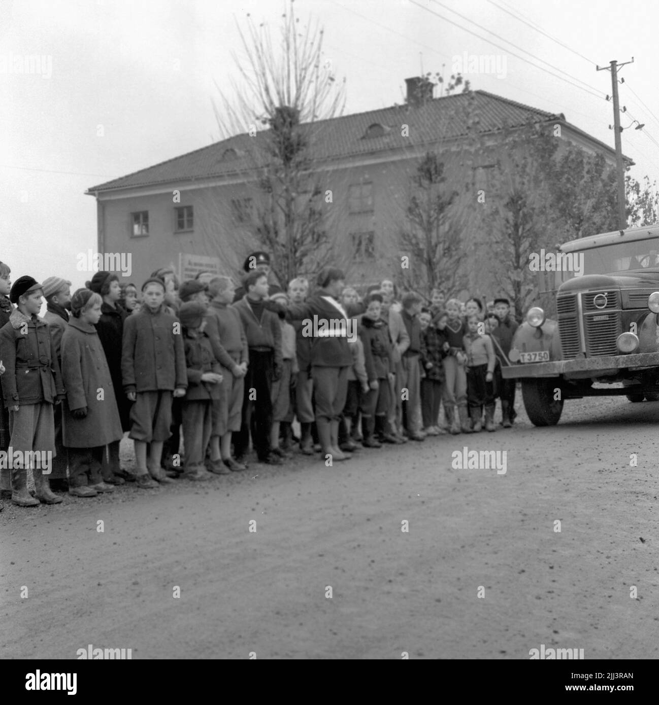 Children's School on Holmen.4 November 1955 Stock Photo - Alamy