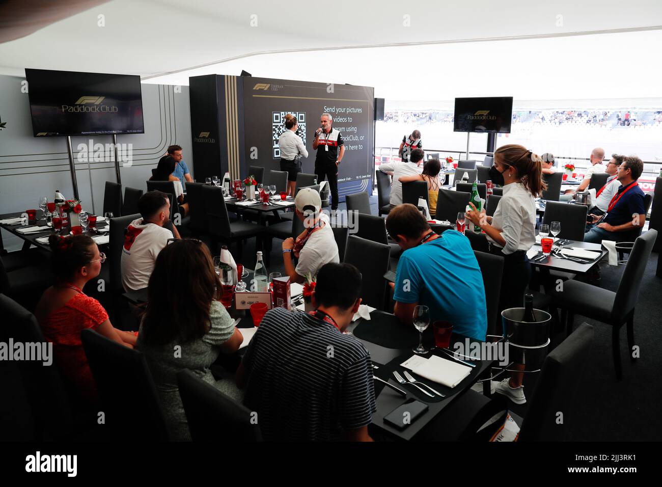 Formula 1 paddock club hi-res stock photography and images - Alamy