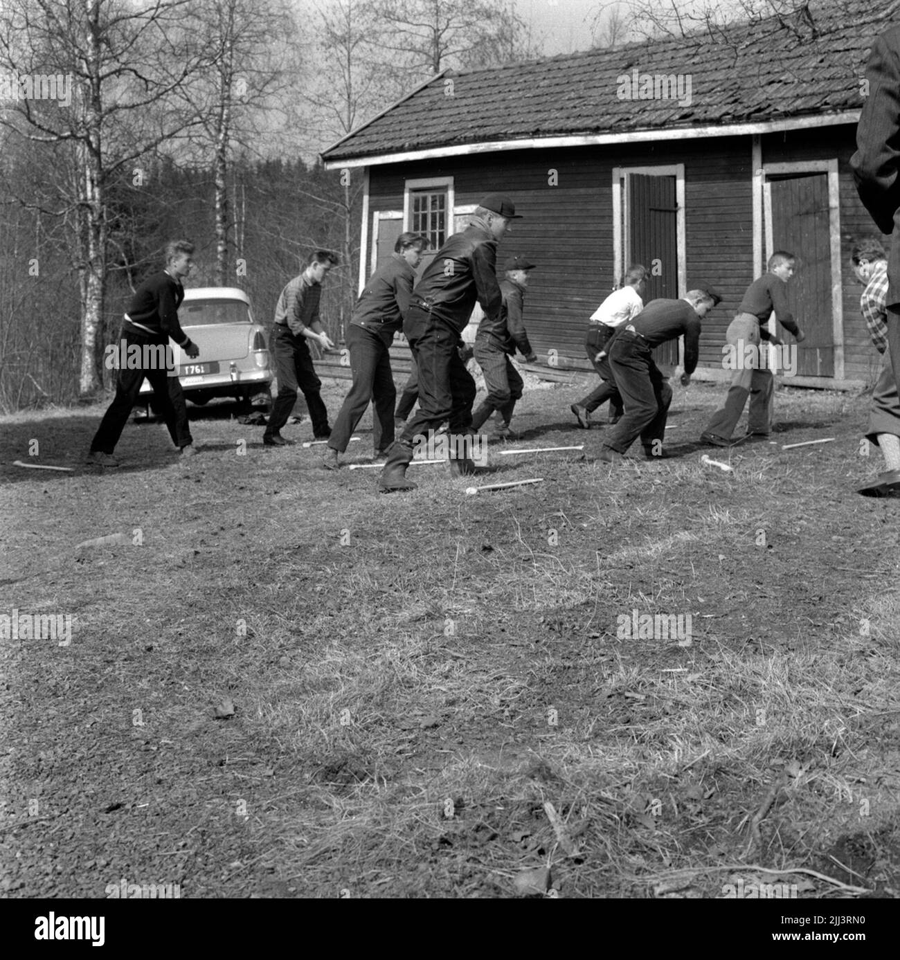 Transportation industry movement activity Black and White Stock Photos ...