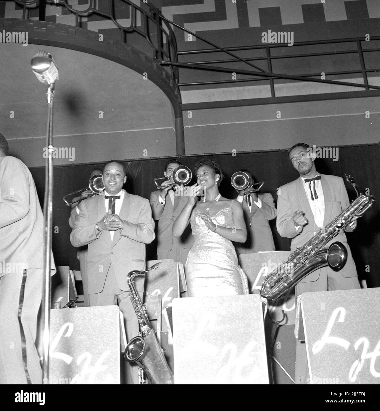 Lionel Hampton.November 1956 Stock Photo - Alamy