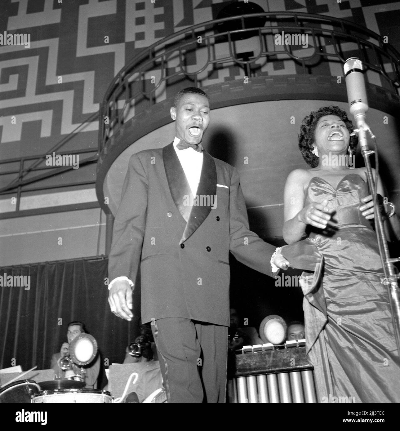 Lionel Hampton.November 1956 Stock Photo - Alamy