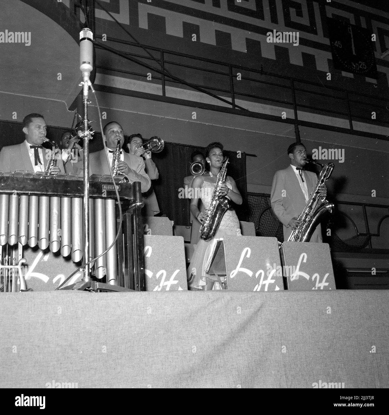 Lionel Hampton.November 1956 Stock Photo - Alamy