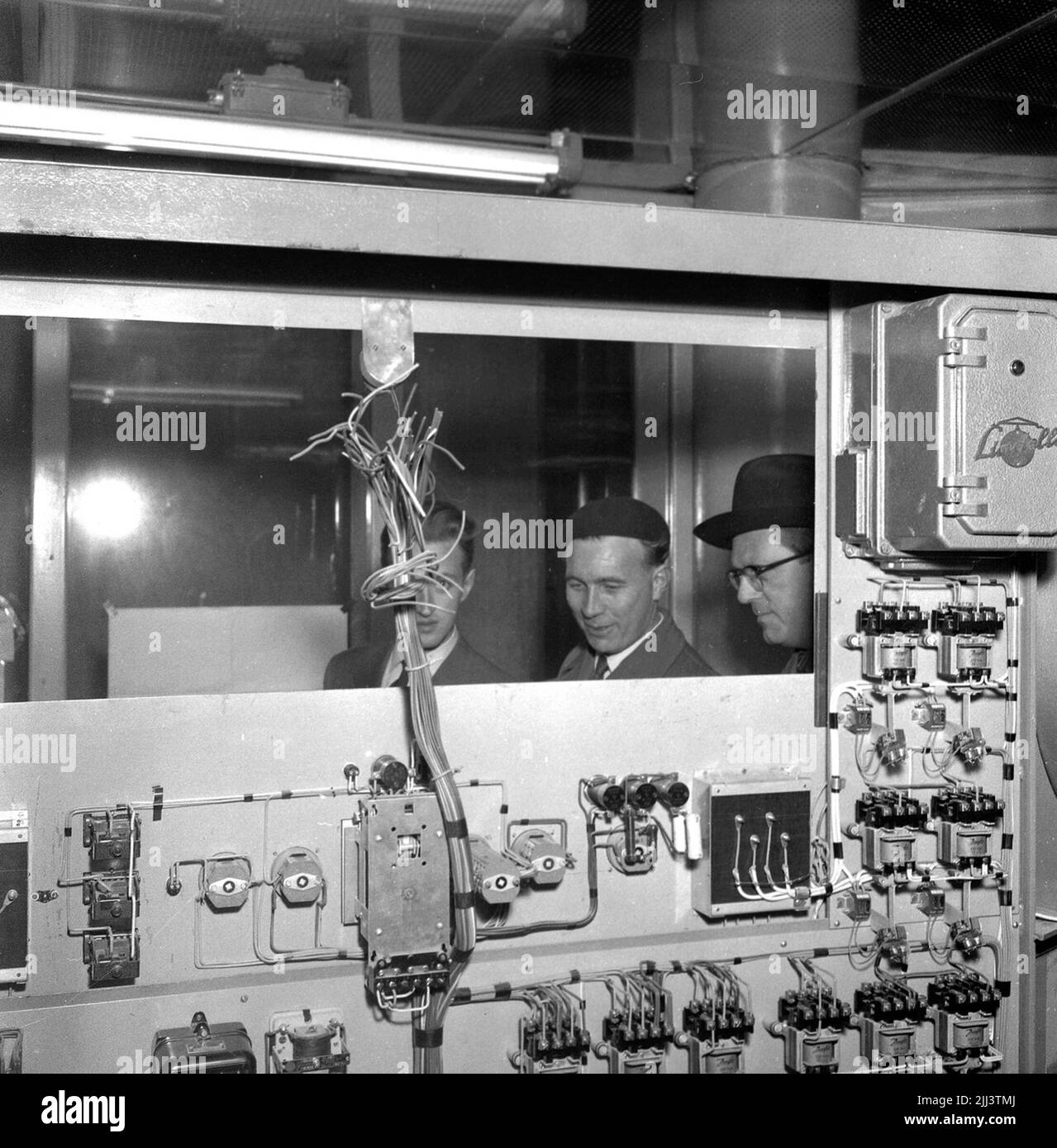 Hammars Glasbruk.december 1956 Stock Photo - Alamy