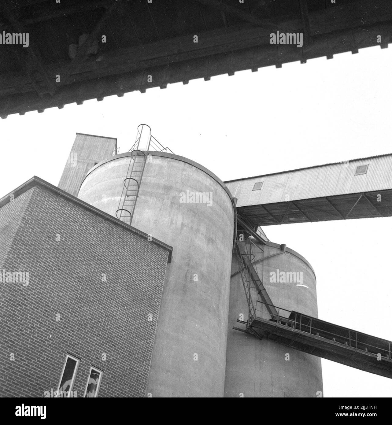 Hammars Glasbruk.december 1956 Stock Photo - Alamy