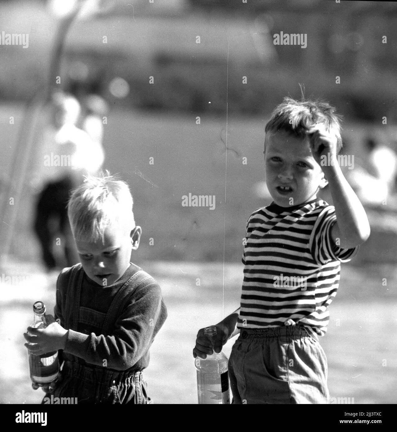 Pictures from Plasdamm.18 June 1958 Stock Photo - Alamy