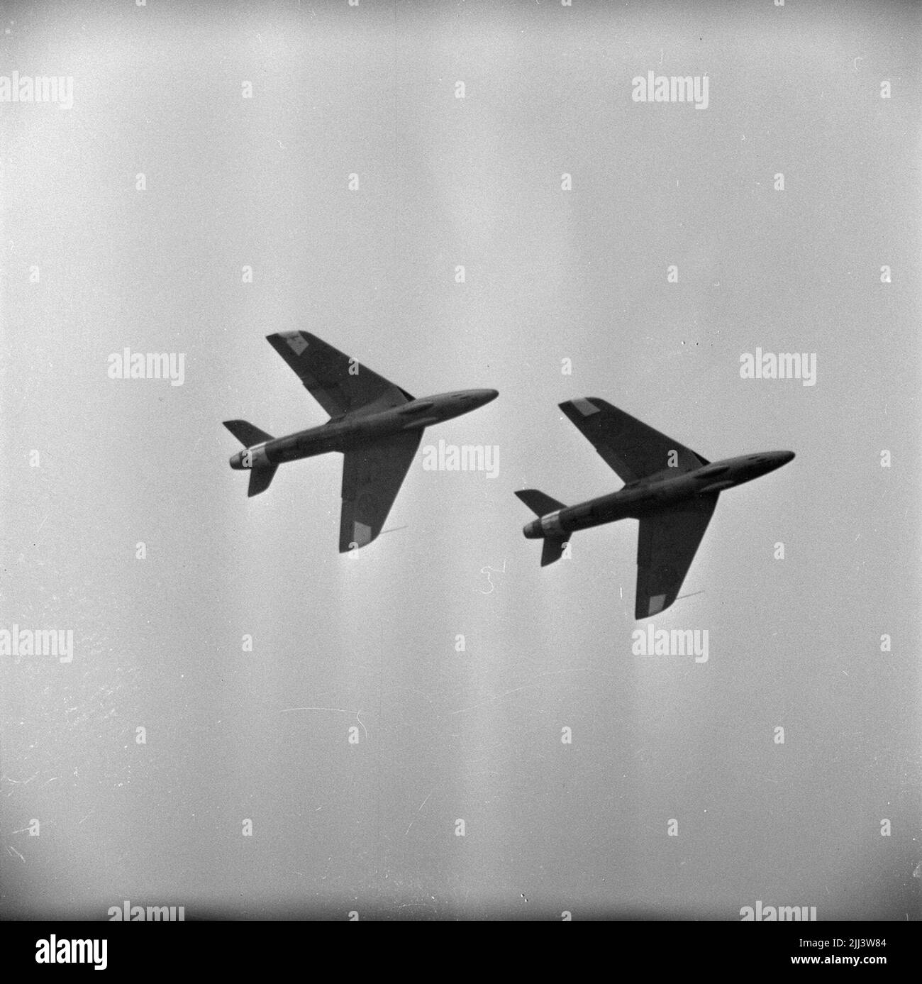Flight Day. J 34 from F 18 Tullinge.1 September 1958 Stock Photo - Alamy