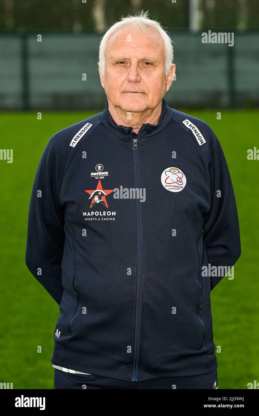 EMBARGO 16/07 Essevee's material man Jean-Marie Moerman poses for the ...