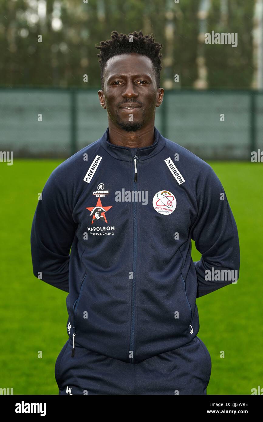 EMBARGO 16/07 Essevee's new head coach Mbaye Leye poses for the ...