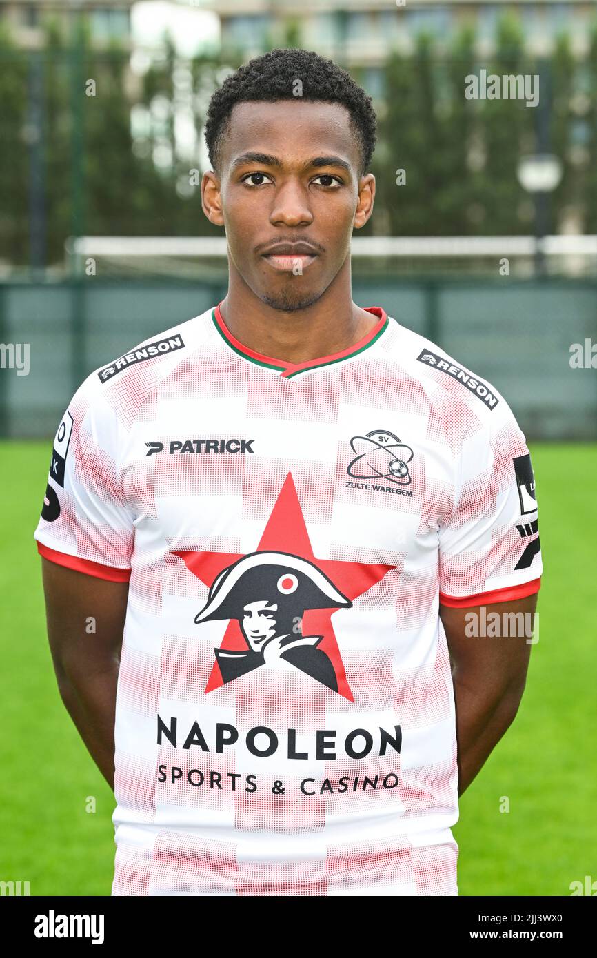 Essevee's Youssuf Sylla poses for the photographer, at the 2022-2023 ...