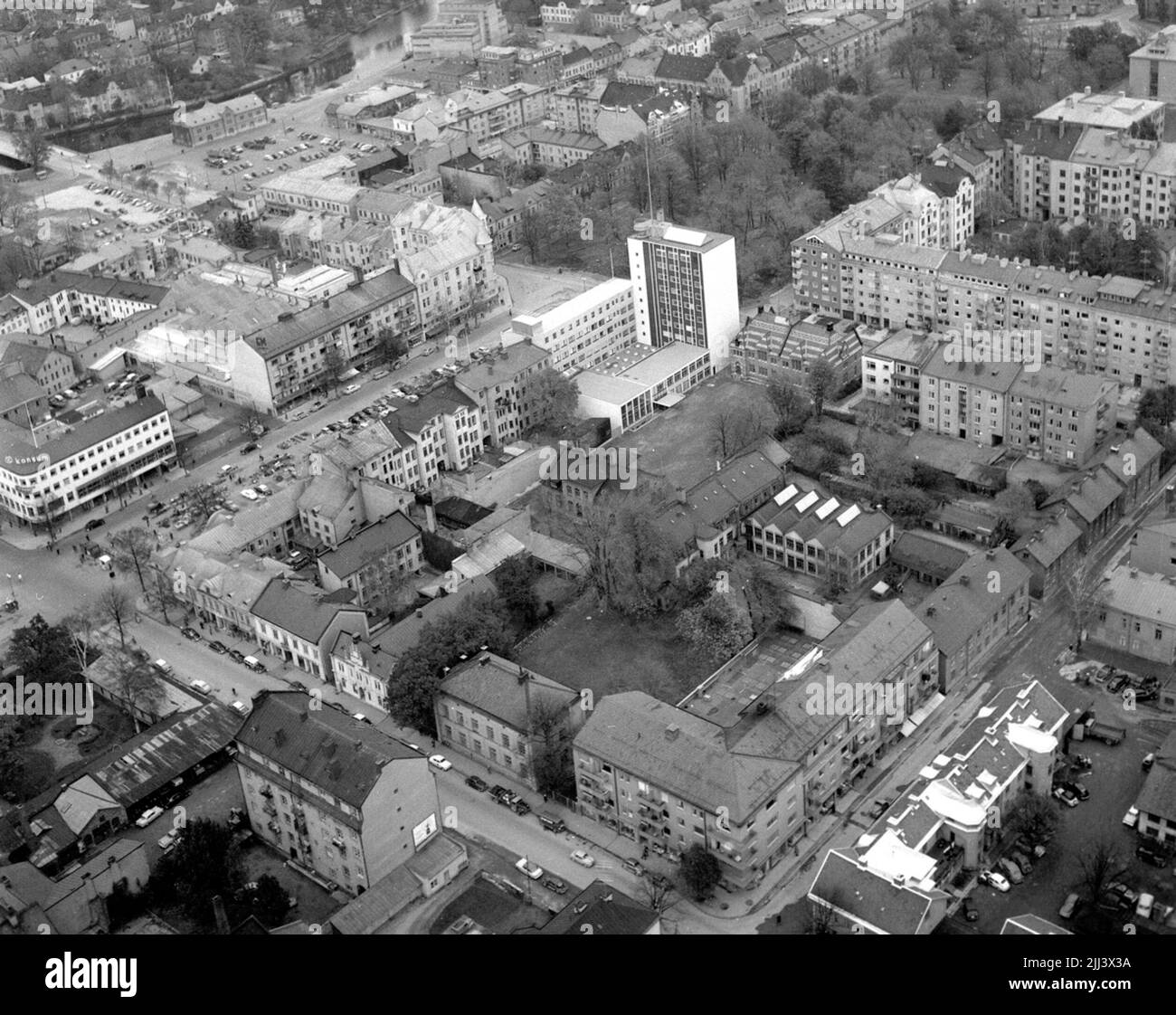 Building number. Air pictures.12 November 1958 Stock Photo - Alamy