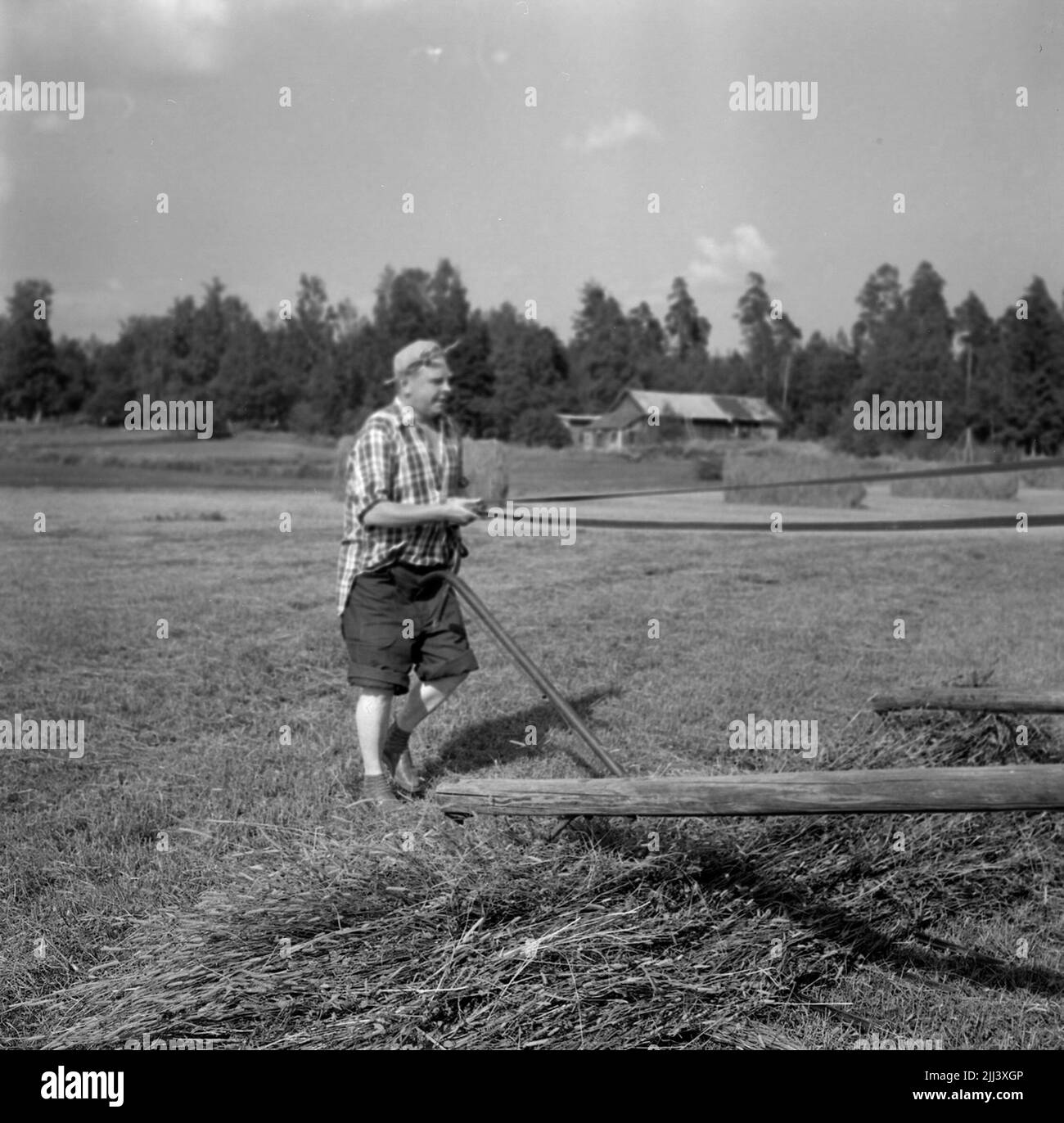 Vintage work setting Black and White Stock Photos & Images - Alamy
