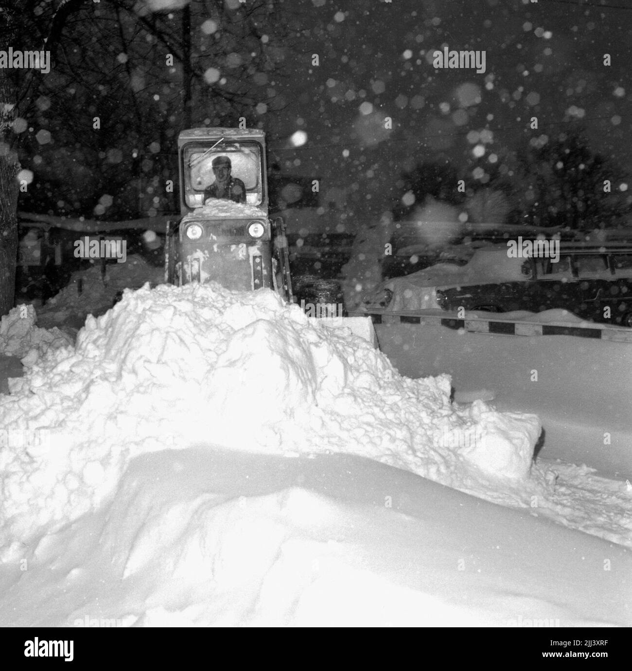 Winter landscape in january Black and White Stock Photos & Images - Alamy