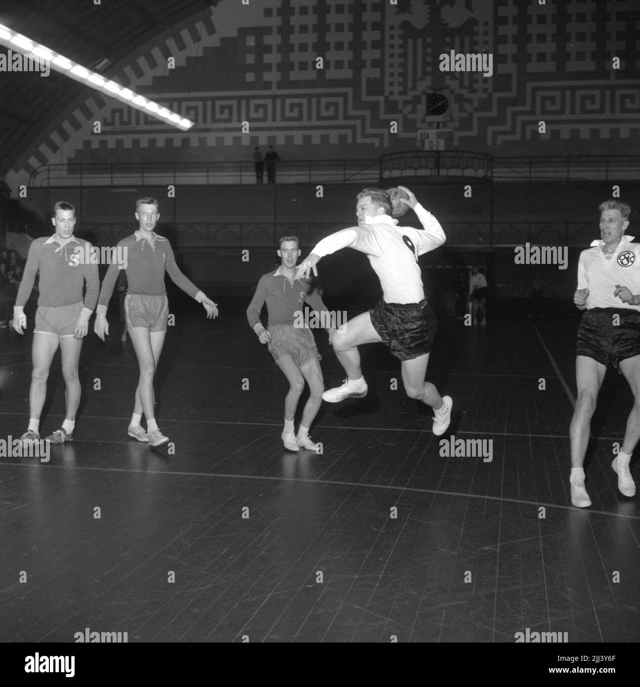 Players march Black and White Stock Photos & Images - Alamy