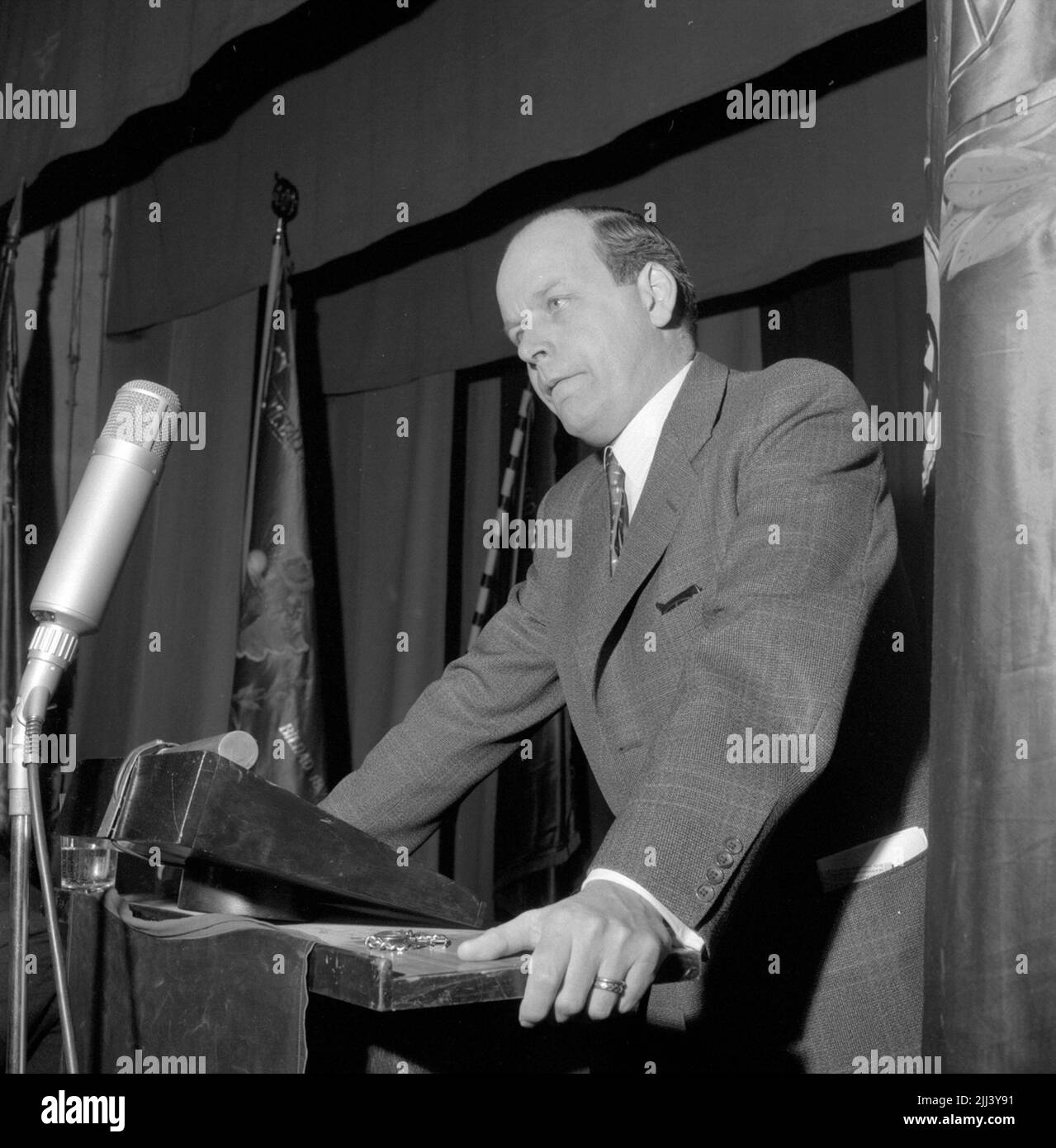 Party district congress. March 23, 1959 Stock Photo - Alamy