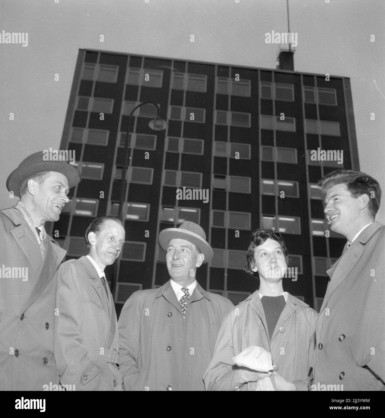 The police house. April 28, 1959 Stock Photo - Alamy