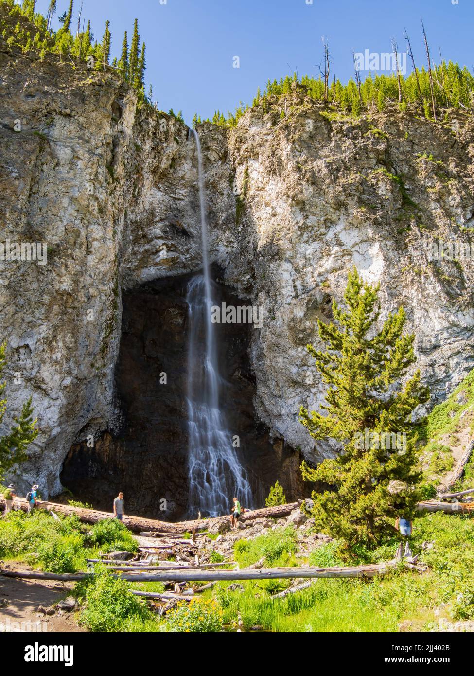 Fairy falls trail yellowstone hi-res stock photography and images - Alamy