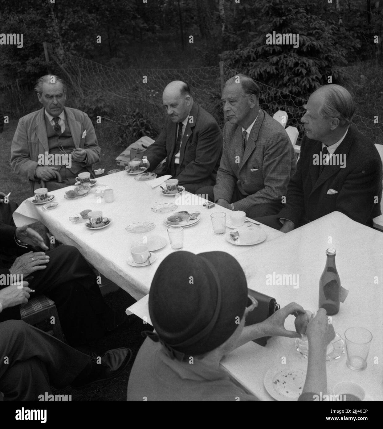 The Forest Society's meeting. June 5, 1959 Stock Photo - Alamy