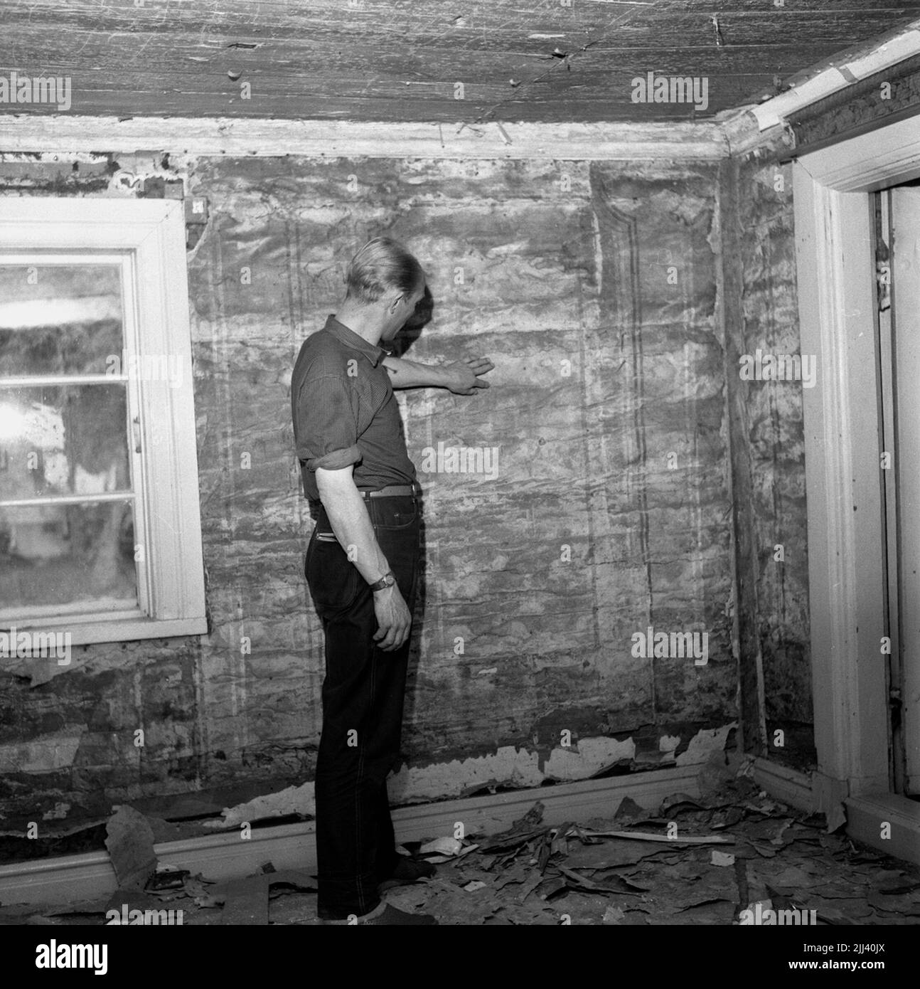 Old house. June 16, 1959 Stock Photo - Alamy