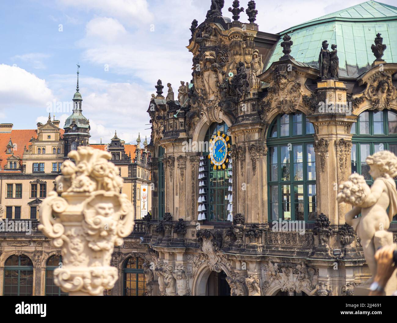 Dresden, Germany - June 28, 2022: The Zwinger at Dresden, the most ...