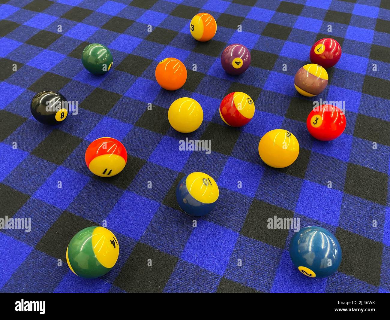 Billiard balls hi-res stock photography and images - Alamy