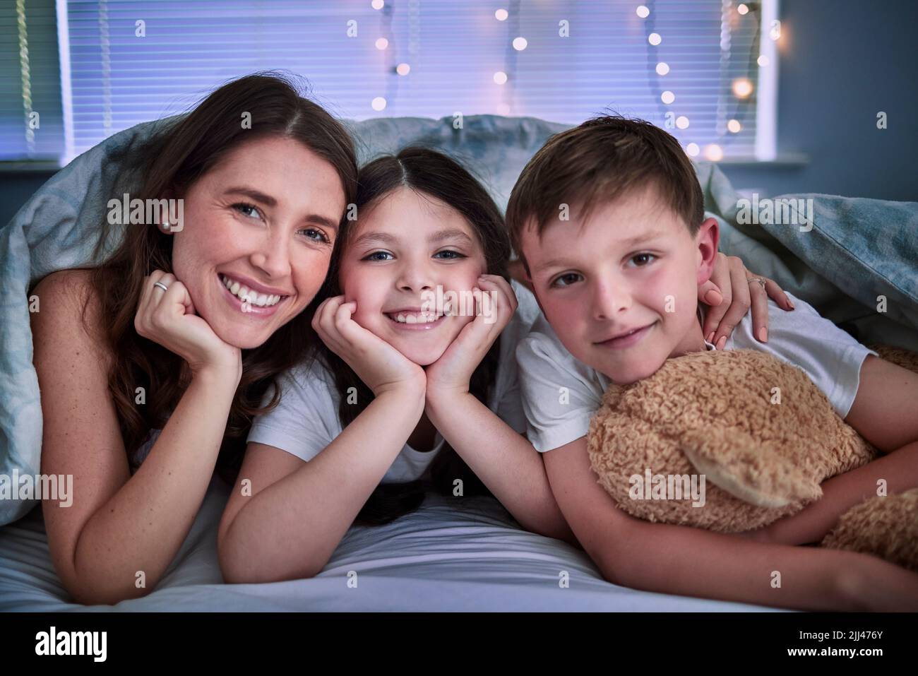 Family is what gets us through every day. a young mother spending time ...