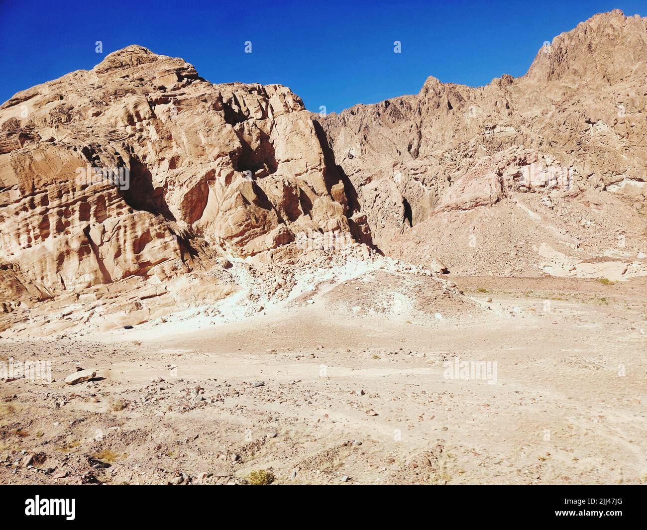 Desert and hills rocky sandy road , the Mountains in Dahab, Red Sea ...